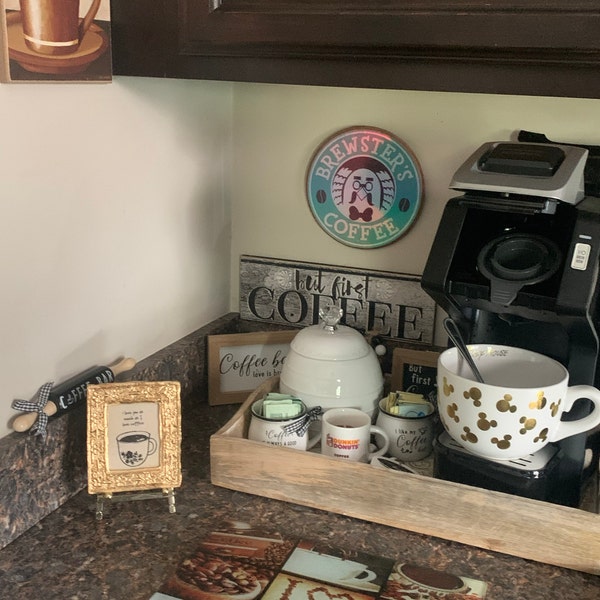 Animal Crossing Brewster's Coffee Sign the Roost Coffee Bar Handmade ...