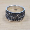 Space Fox Ring Foxes in Outer Space Fox on a Star Space and Stars Ring ...