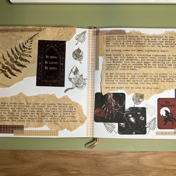 One Dark Window Inspired Card Sticker Vinyl Sticker / Bookish Stickers ...