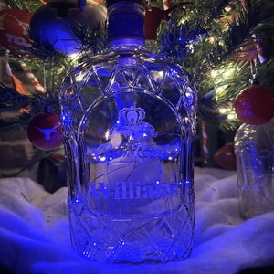 Fireball Whisky / Whiskey Custom Engraved/etched Personalized Bottle ...