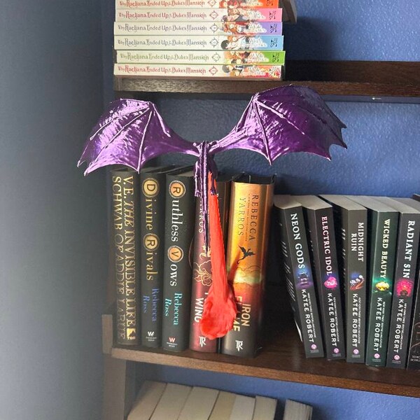 Fire Breathing Dragon Wyvern Book Nook or Wall Mount - 3D Print ...