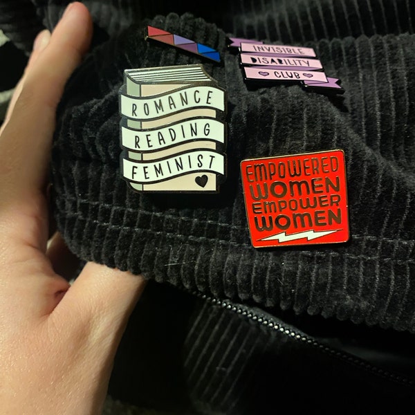 Empowered Women Empower Women Hard Enamel Pin // Feminist Pins, Badge ...