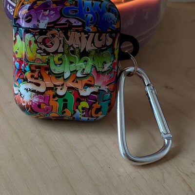 Airpods Case 1st / 2nd Gen Cute Skull Emo Print Pattern - Etsy