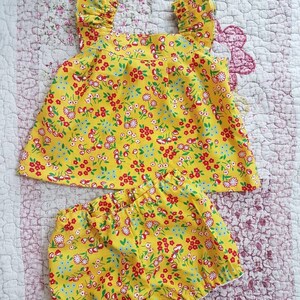 PDF Sewing Pattern Baby Slip Dress With Bloomers 0-3 Months to 24 ...