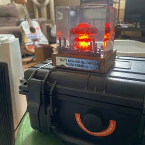 Explosion Bomb Resin Lamp, Atomic Bomb Diorama, Nuke Bomb Fallout 4 ...