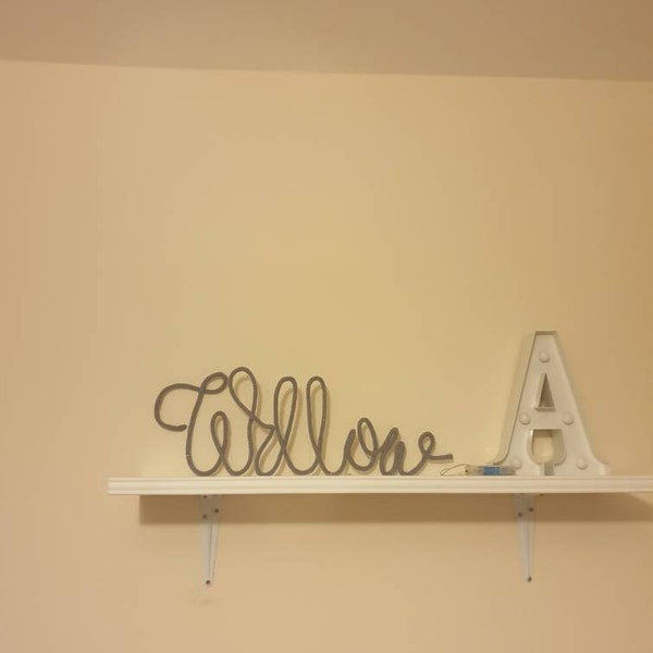 LARGE Custom Wire Word • Any Word • Wall Decor • Personalised Gift ...