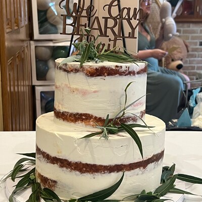 Ombré Birthday Cake Topper / Gradient Birthday Cake Topper / Hand ...