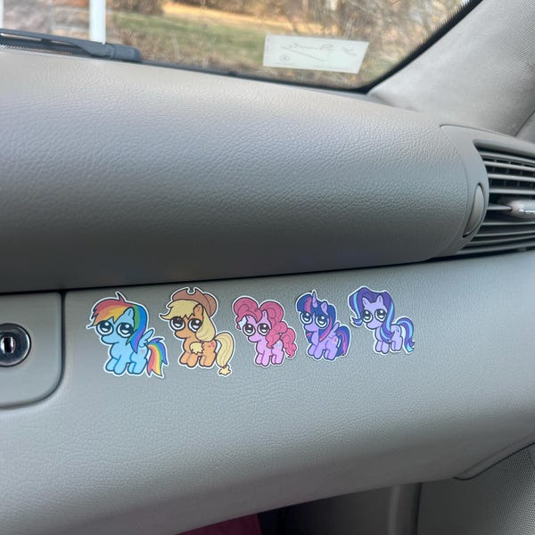 Mlp My Little Pony Scrimblo Stickers - Etsy