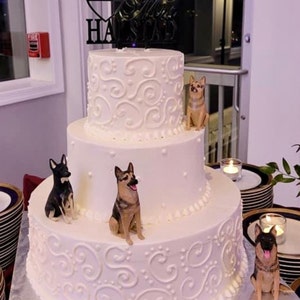 Unique Wedding Cake Topper Personalized Customm Polymer Clay | Etsy