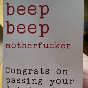 Smashed It Hun Card Congratulations Card Well Done Card - Etsy