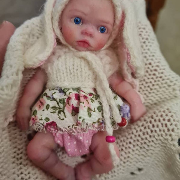 Mini Silicone Baby Doll Girl 6 Inch Catrina, Mini Silicone Babies ...