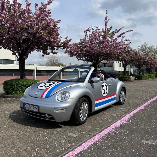 Herbie Sport New Beetle Kit – Aufkleber Aufkleber 53 Vintage Beetle ...