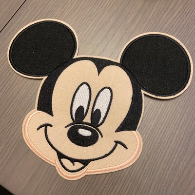 Mickey Patch, Minnie Mouse Patch, Disney Iron on Patch, Embroidery ...