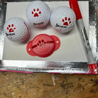 GOAT Golf Ball Marking Stencil 3D Printed - Etsy
