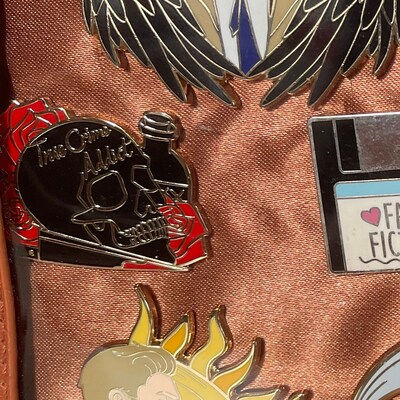 True Crime Addict Hard Enamel Pin - Etsy