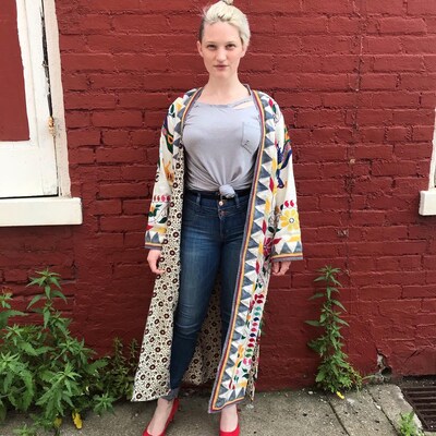 Patchwork Boho Jacket / Customised Patchwork Jacket / Hand - Etsy