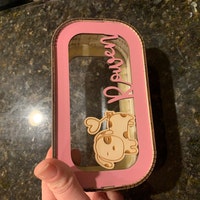 Wooden Family Xmas Sign, Personalized Name, Christmas Decor Sign ...