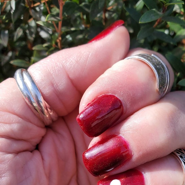 925 Sterling Silver Triple Rolling Ring: Handmade Statement Jewelry - Etsy