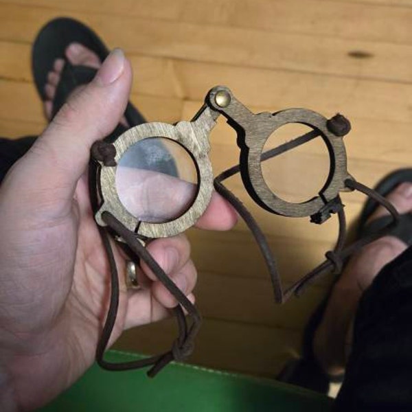 Vintage-inspired Alchemist Spectacles: Medieval LARP Steampunk Eyewear ...
