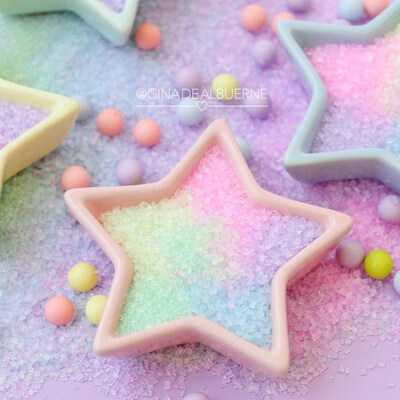 Pastel Pink Chunky Sugar Pastel Pink Sugar Crystals Sprinkles for ...