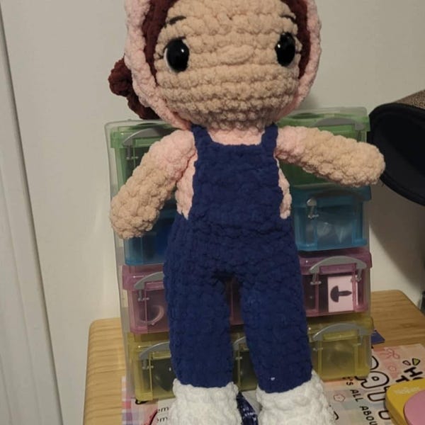 Crochet Ms. Rachel Pattern, Ms. Rachel Doll Pattern, Ms. Rachel Crochet ...