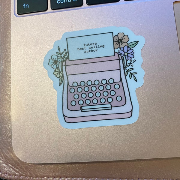A Writer Lives A Thousand Lives / Writing Sticker/ Writer Sticker ...