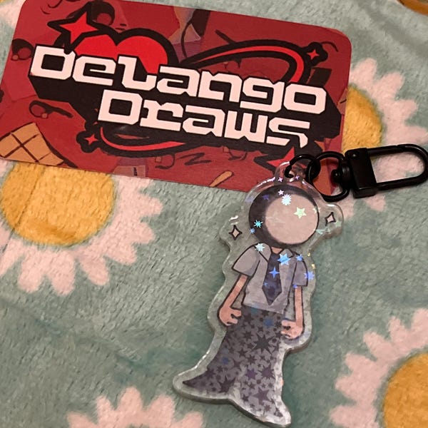 Tissues Inanimate Insanity - Acrylic Keychain / Charm - Object Shows - Etsy