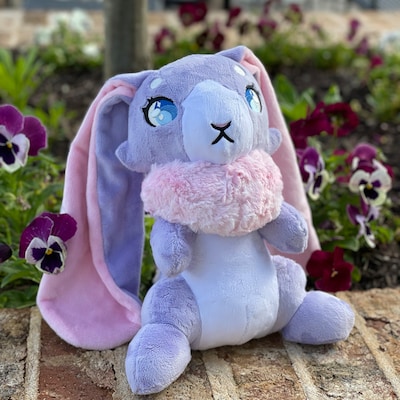 Sitting Rabbit Plush Animal Sewing Pattern .pdf Tutorial Bunny ...