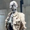 Human Skeleton - HO Scale 1:87 Miniature for Horror Diorama, Dollhouse ...