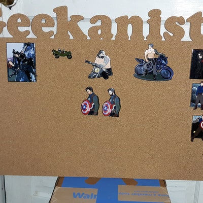 Personalized Cork Board With Name, Cork Board Letters, Personalized ...