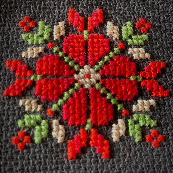 Dome of the Rock and Keffiyeh Palestinian Tatreez Embroidery PDF ...