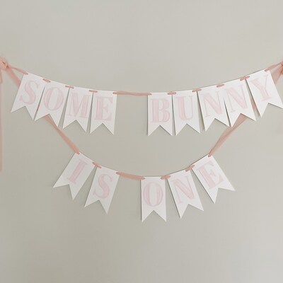 Pink Watercolor Happy Birthday Banner Printable Download Watercolor ...