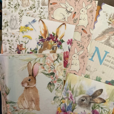 Stitched Snippet Fabric Paper Roll on a Wooden Spool French Vintage ...