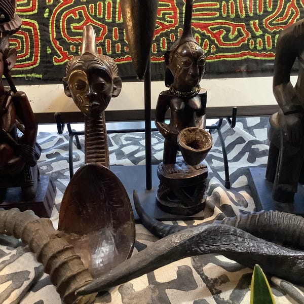 Rare Makishi Statue From the Luvale People of Zambia. 20 Inches Tall - Etsy