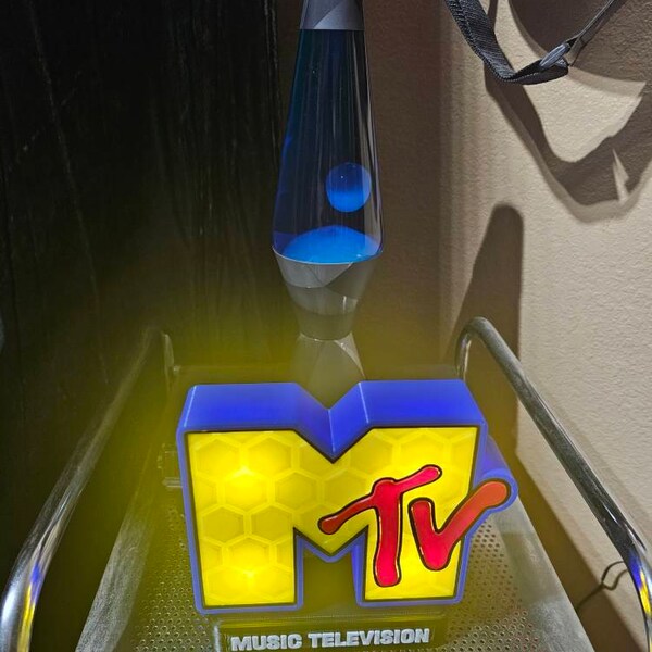 MTV Lighted Sign - Battery or AC Power Option - Etsy