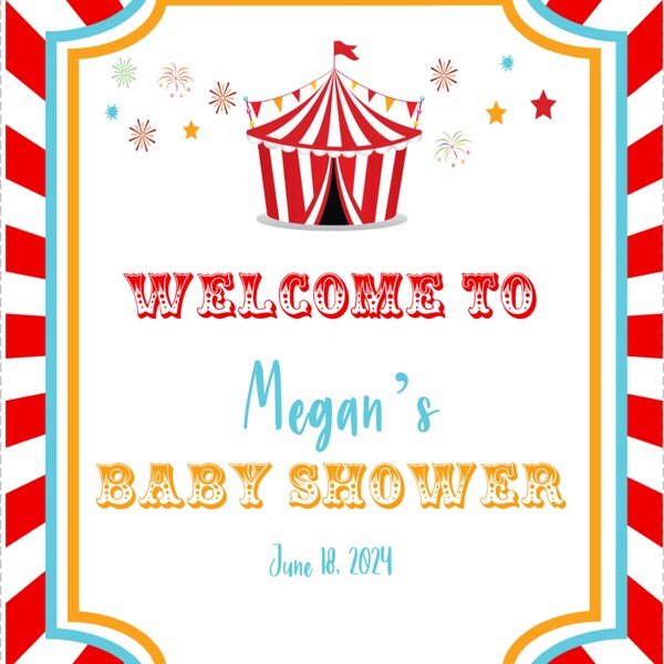 Editable Carnival Signs Direction Arrows, Pink Circus Arrows, Printable ...