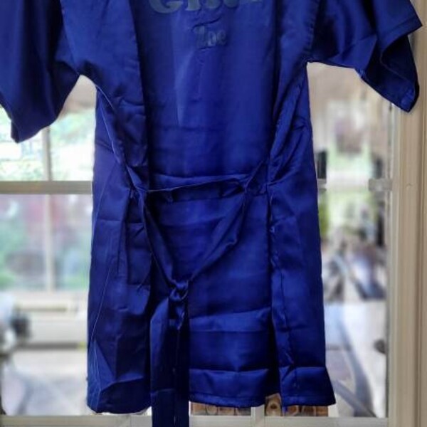 Kids Robe - Ballet Birthday Party Favor - Satin Robe for Kids - Ballet ...