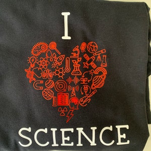 I Love Science, Science Heart PNG, JPEG, SVG Instant Download - Etsy