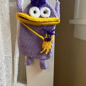 Monster Pouch Crochet Pattern - Etsy