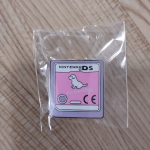 Nintendogs Game Cartridge Inspired Hard Enamel Lapel Pin Badge - Etsy
