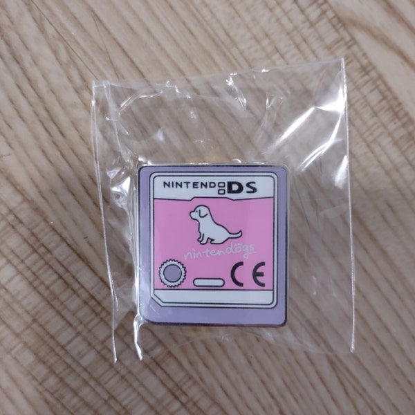 Nintendogs Game Cartridge Inspired Hard Enamel Lapel Pin Badge - Etsy
