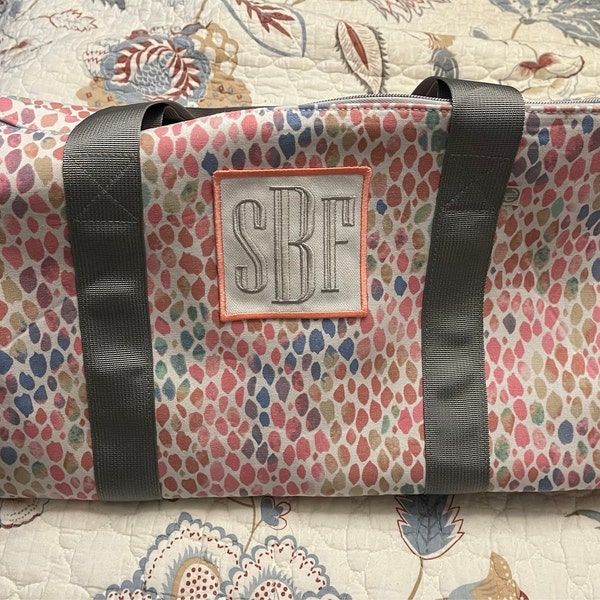 Monogram Initial Embroidered Patch, Iron on and Sew on Patch ...