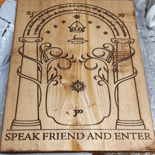 The Burrow Sign- Wizardly Fan Art! - Etsy