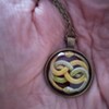 Enochian Sigil Pendant Talisman Gift Box Alpha Omega Necklace ...