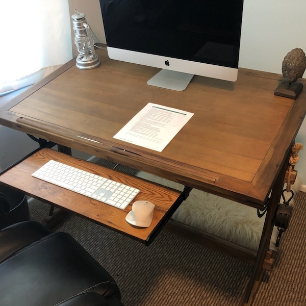 CUSTOM Height Keyboard Tray, Studio Desk Tray , Gaming Keyboard Tray ...