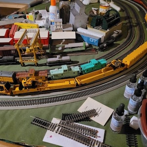 HO Scale Up/relco Vegatation Train Crew Car Kit - Etsy