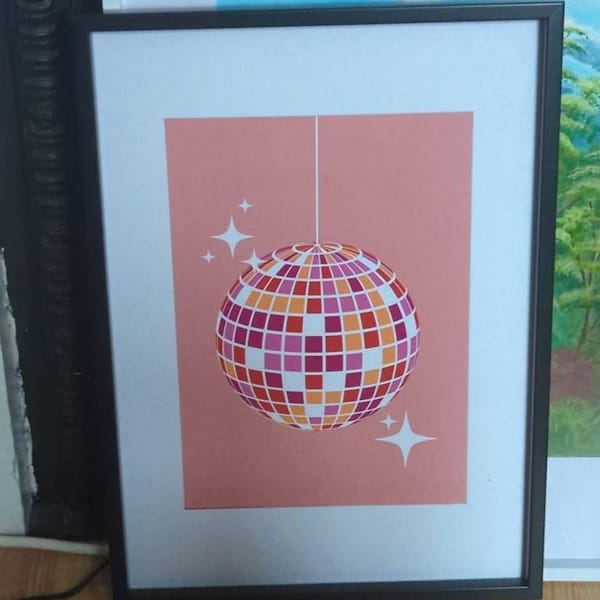 Easy Tiger Bold Colourful Art Print, A5 A4 A3 Poster, Bright Fun Funky ...