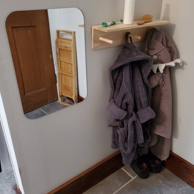 Rectangle Shatterproof Acrylic Safety Wall Mirror With Rounded Corners ...