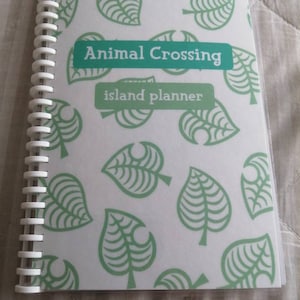 ACNH Island Planner Journal for Animal Crossing Adventures - Etsy