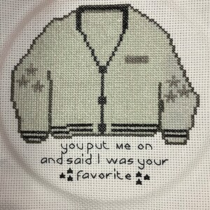 Cross Stitch Pattern Taylor Swift Album Eras Banner With the Tortured ...